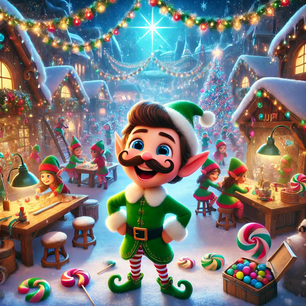 Jupi Lutin et la machine magique de Noël 🎁 - L'atelier des contes